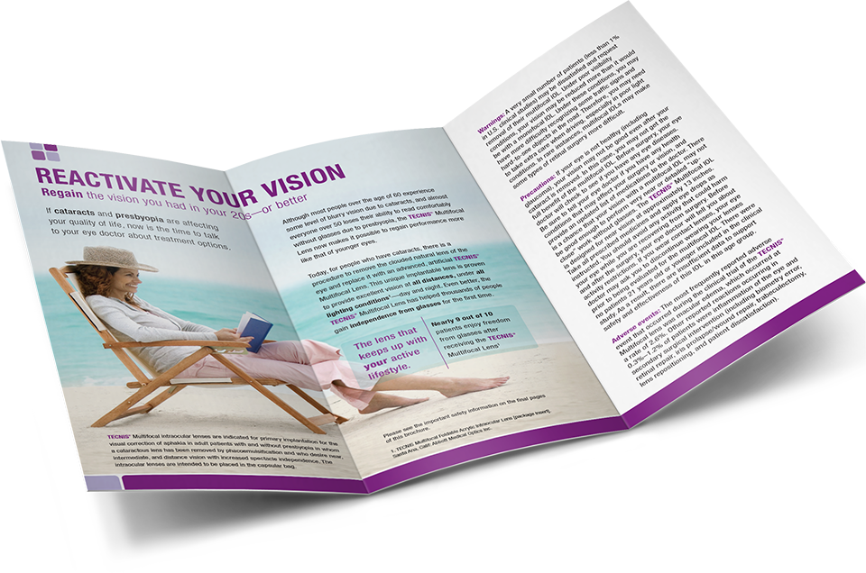 Patient Brochure | Case Study: TECNIS Multifocal IOL